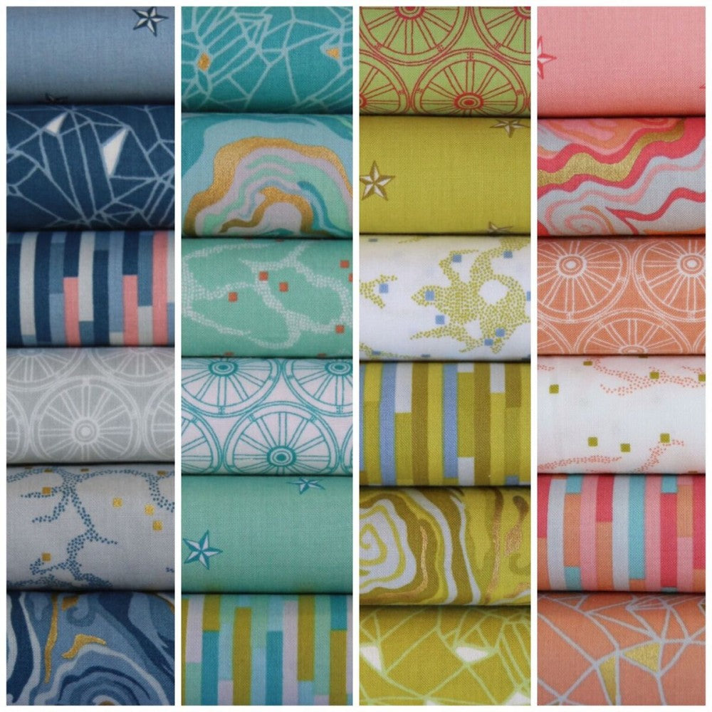 Eureka Designs by Emma Jean Jansen for Ella Blue Fabrics