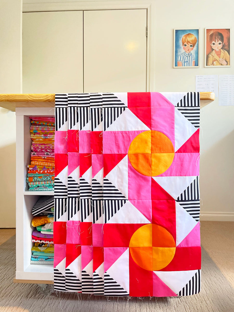 Around The Lake Quilt Pattern Version 2 - PDF – Emma Jean Jansen